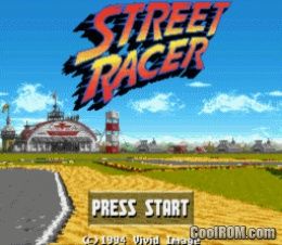 Street Racer ROM Download for Super Nintendo / SNES - CoolROM.com