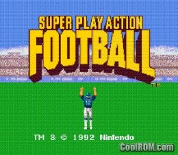 Super Play Action Football ROM Download for Super Nintendo / SNES ...