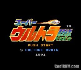 Super Ultra Baseball (Japan) ROM Download for Super Nintendo / SNES ...