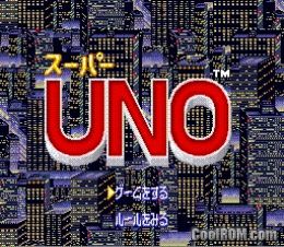 Super Uno (Japan) (Japan) ROM Download for Super Nintendo / SNES ...