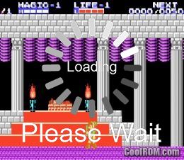 Classic NES - Zelda II - The Adventure of Link ROM Gameboy Advance ...