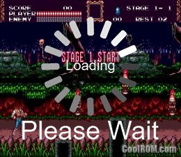 Castlevania - Bloodlines ROM Sega Genesis - CoolROM.com