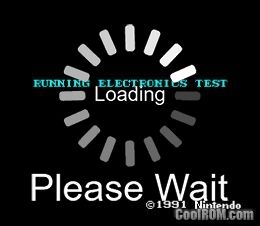 SNES Test Program ROM Super Nintendo / SNES - CoolROM.com