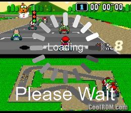 Super Mario Kart ROM Super Nintendo / SNES - CoolROM.com